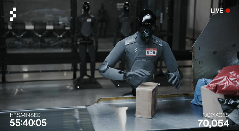 Figure's fleet of humanoid robots just sorted 80,000 packages in 64 hours