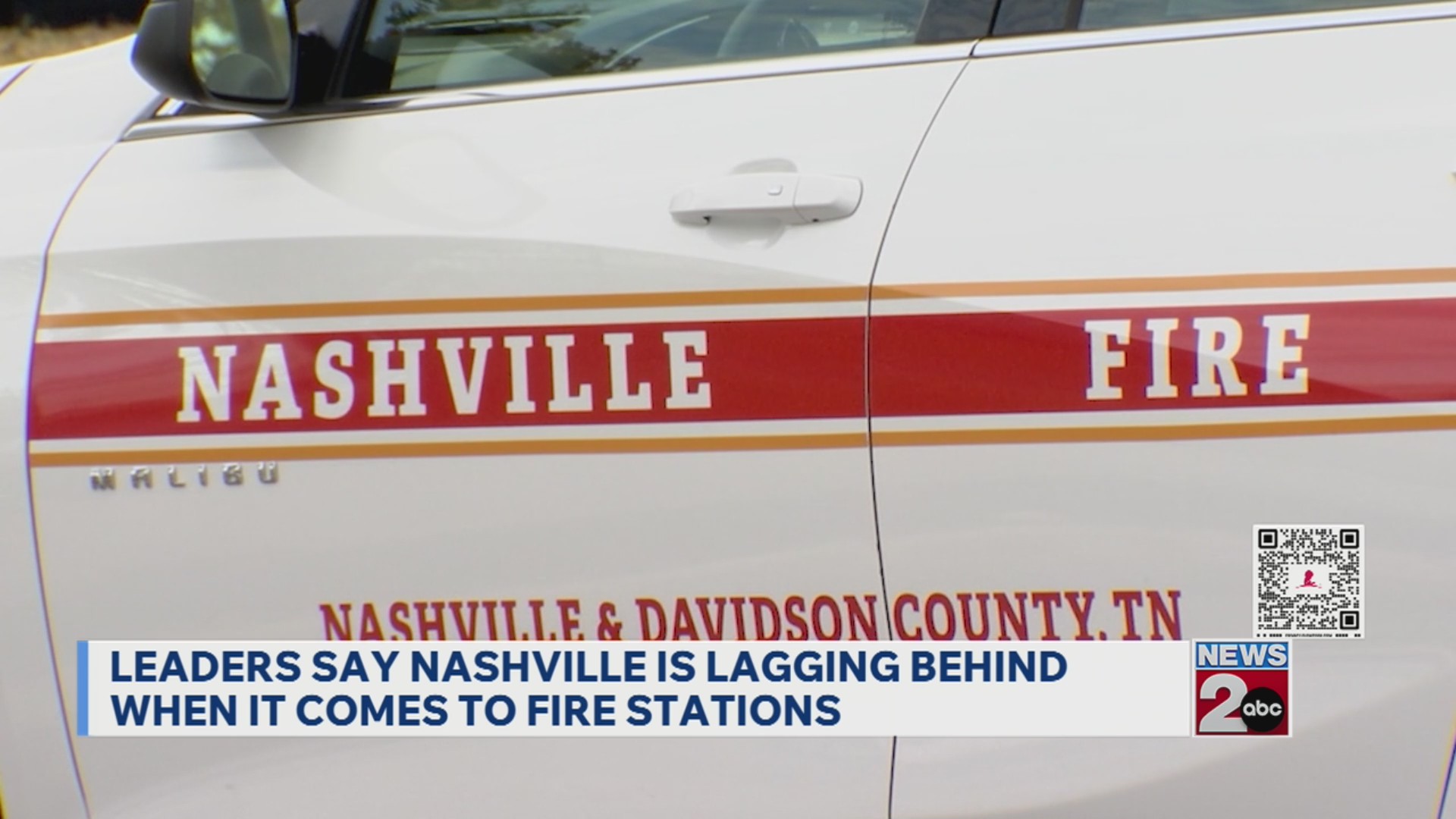 Leaders say Nashville is lagging behind when it comes to fire stations