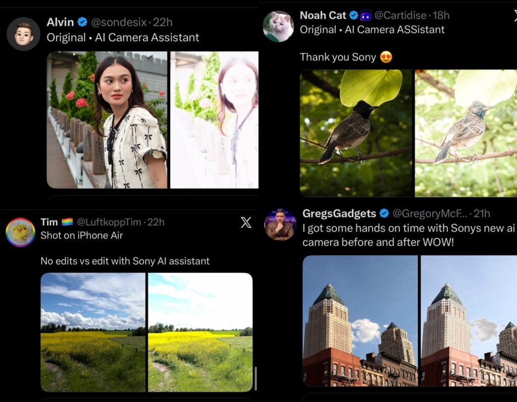 Sony’s Xperia 1 VIII AI camera demo backfires after overexposed samples ...