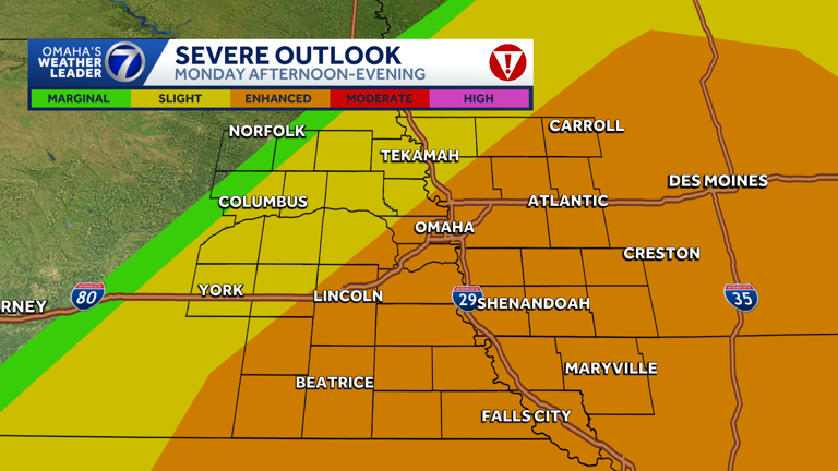 Tornado Warning Issued For A Nebraska County