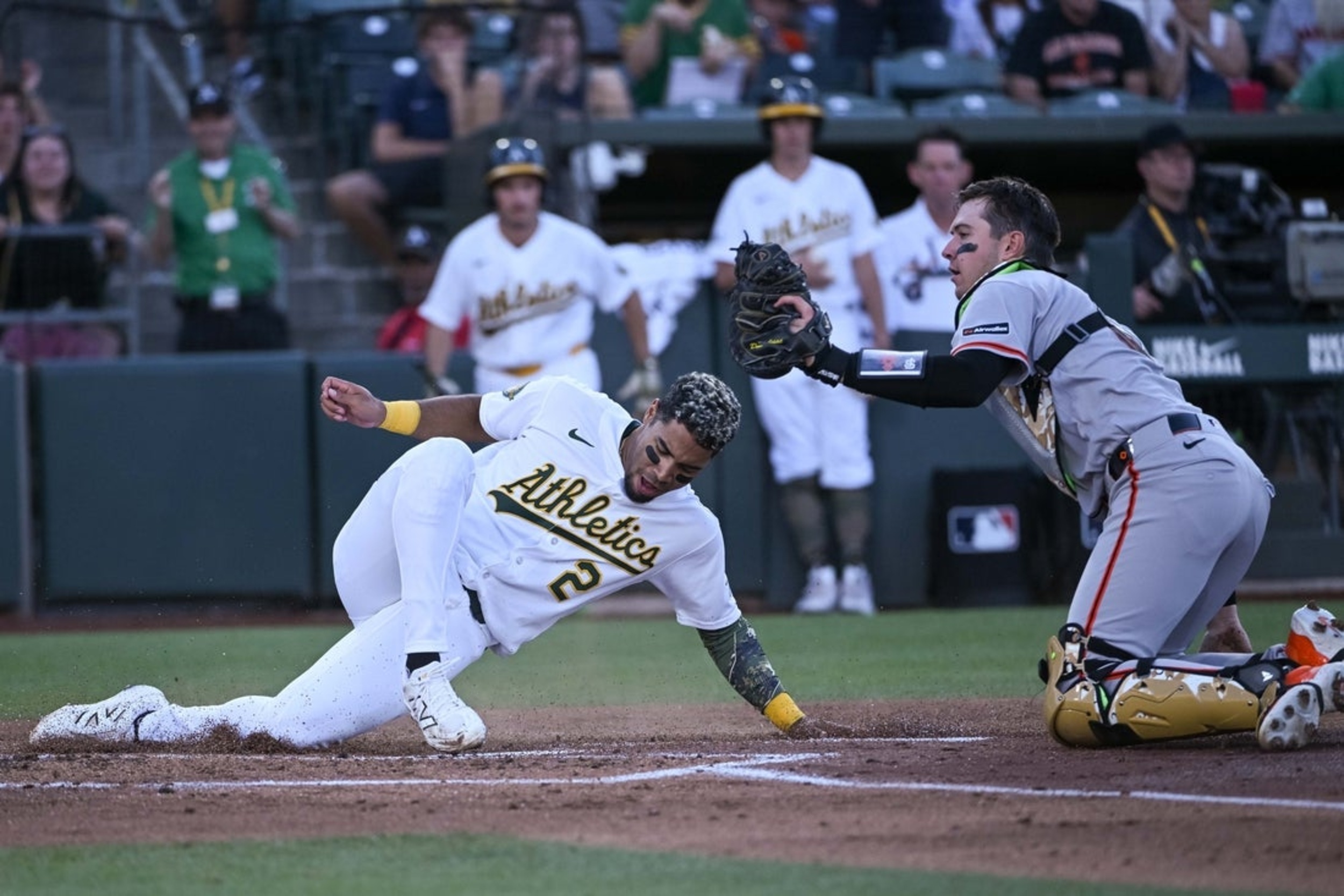 Nick Kurtz belts 3-run homer to power Athletics past Giants
