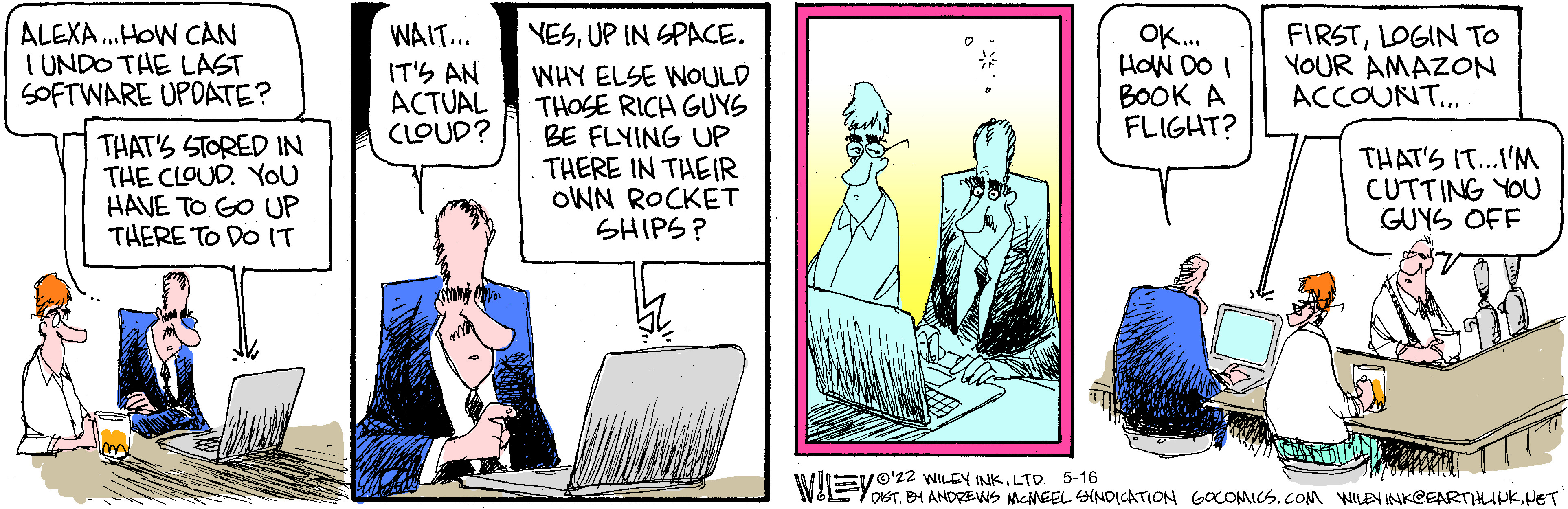 Non sequitur by Wiley Miller