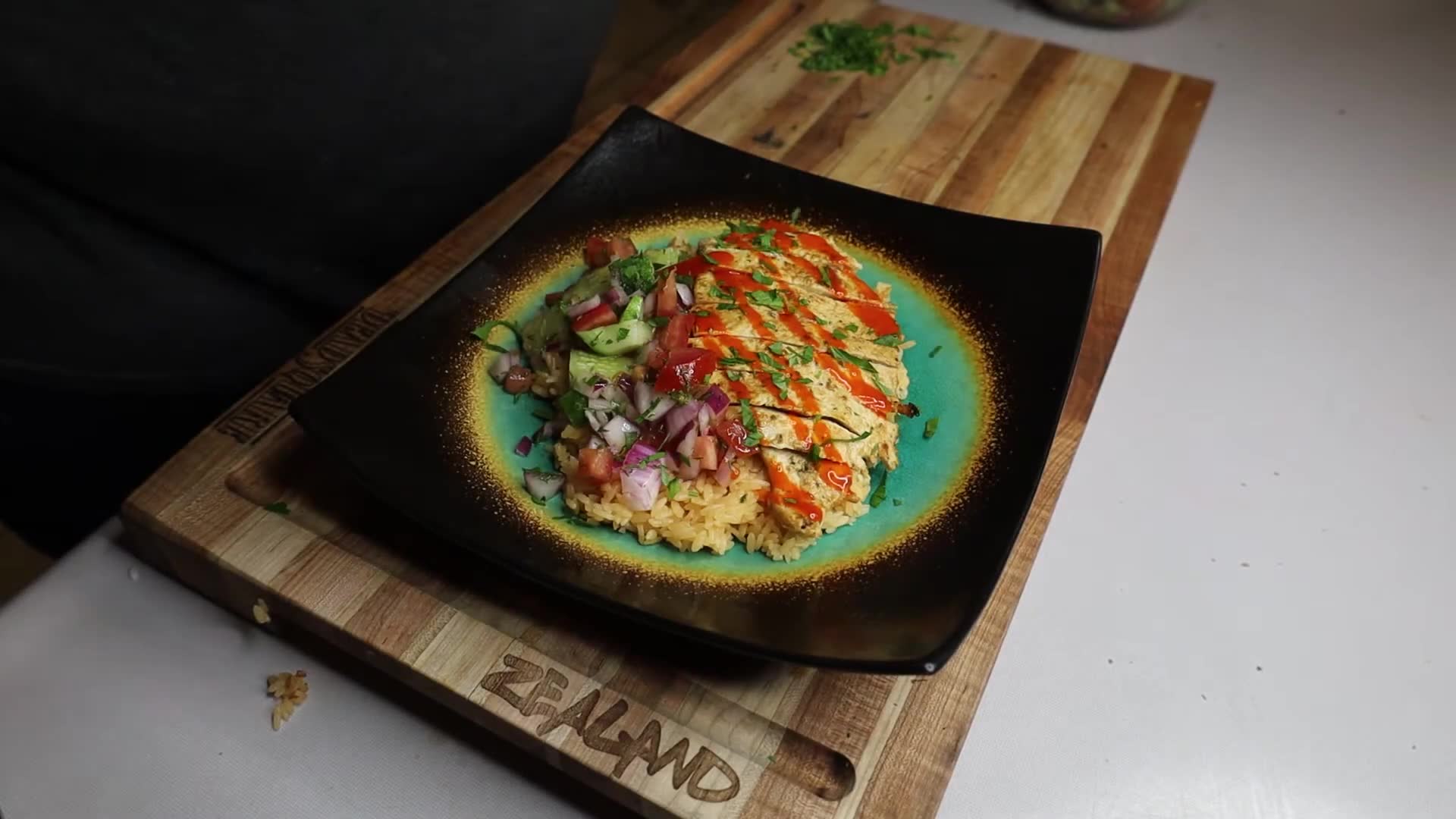 Chicken and rice that actually tastes good with proper seasoning