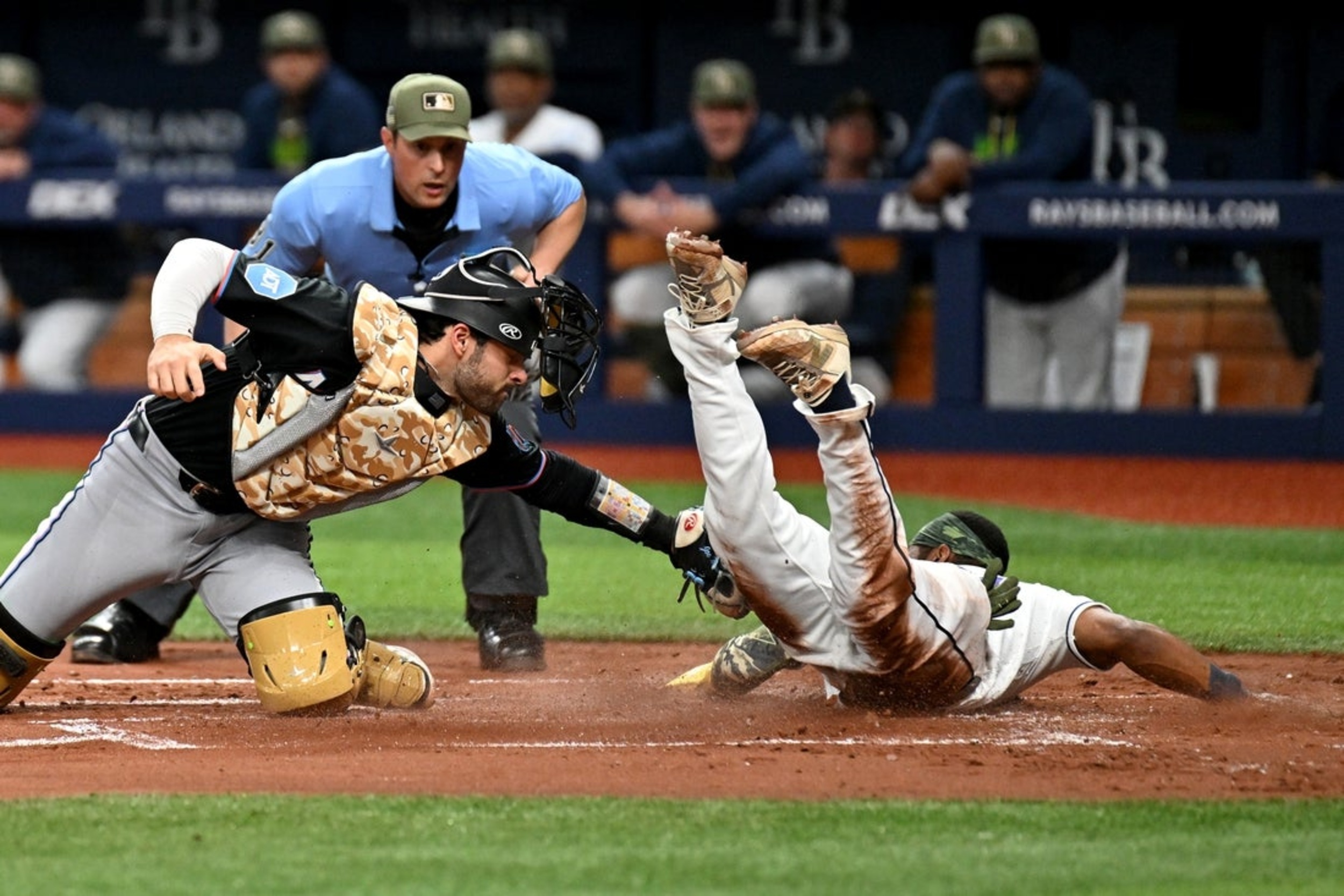 Red-hot Rays look to squeeze out another win against Marlins
