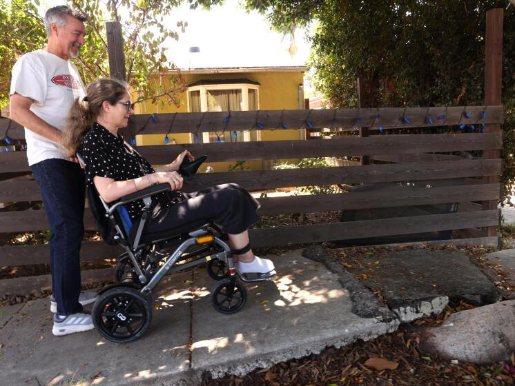 Lopez: LA.'s cracked sidewalks are a symptom of a bigger breakdown ...