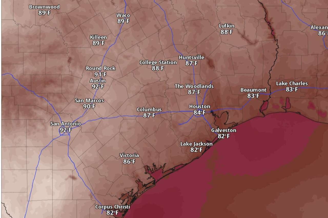 Enjoy an unseasonably hot weekend in Austin before daily rain chances ...