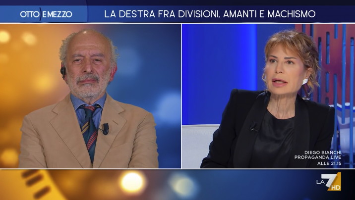 Otto e mezzo, la sparata dello smemorato Gad Lerner: "Le Meloni come i ...