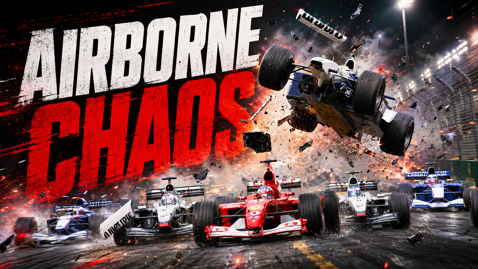 Most terrifying airborne crashes in Formula One history