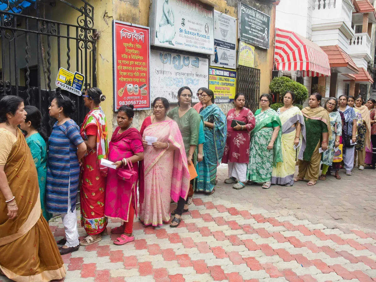 High voter turnout marks assembly elections across states; West Bengal ...
