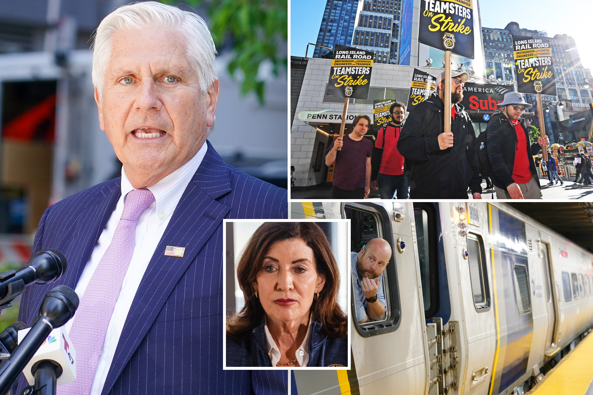 Blakeman rips into Hochul over LIRR strike, says she 'failed to do her ...