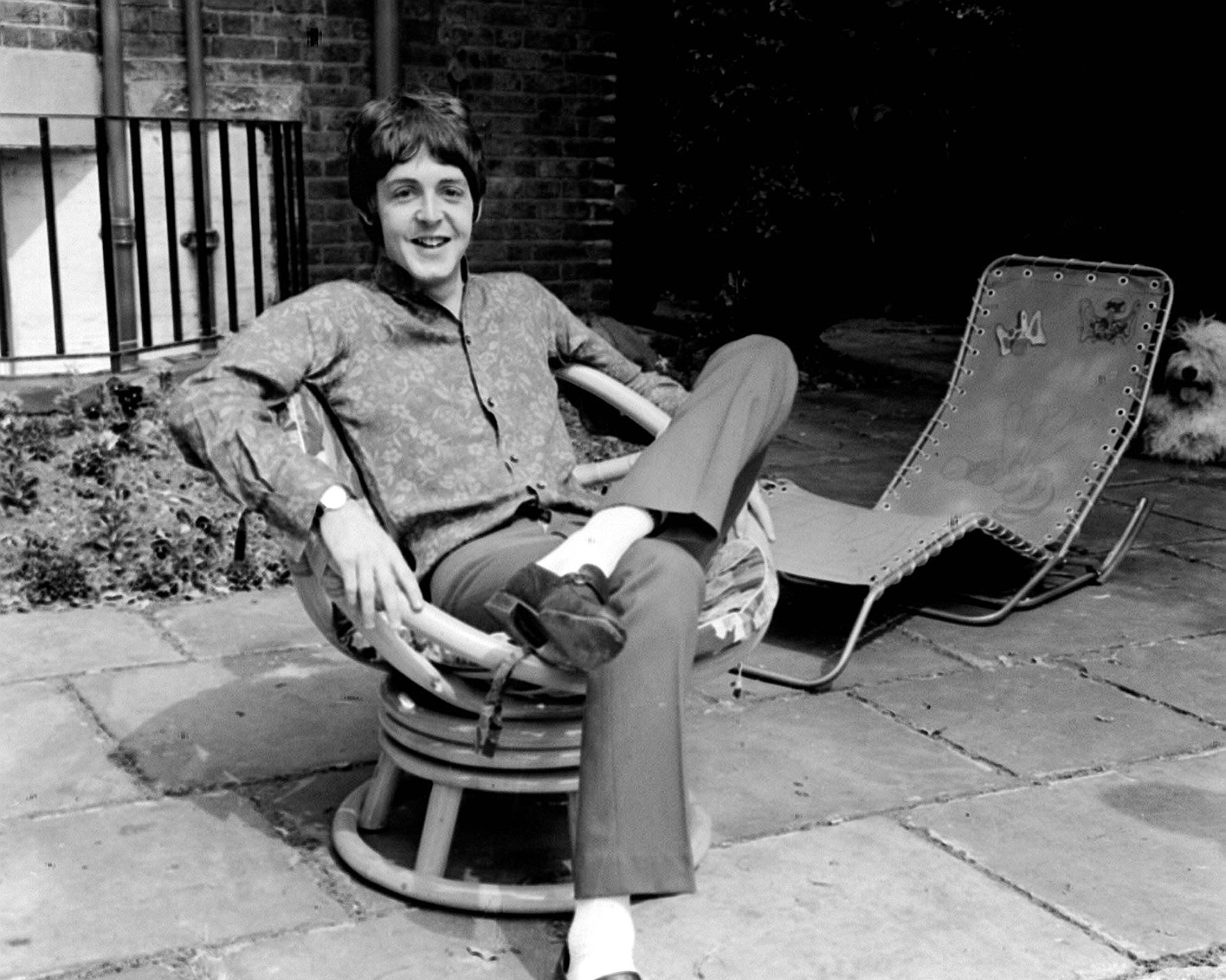 Paul McCartney's '60s outdoor furniture features timeless mid-century ...