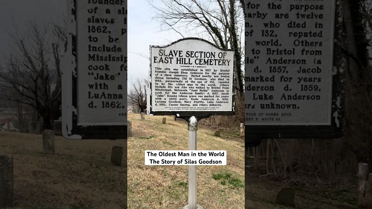 The oldest man in the world | An enslaved man buried in Appalachia ...
