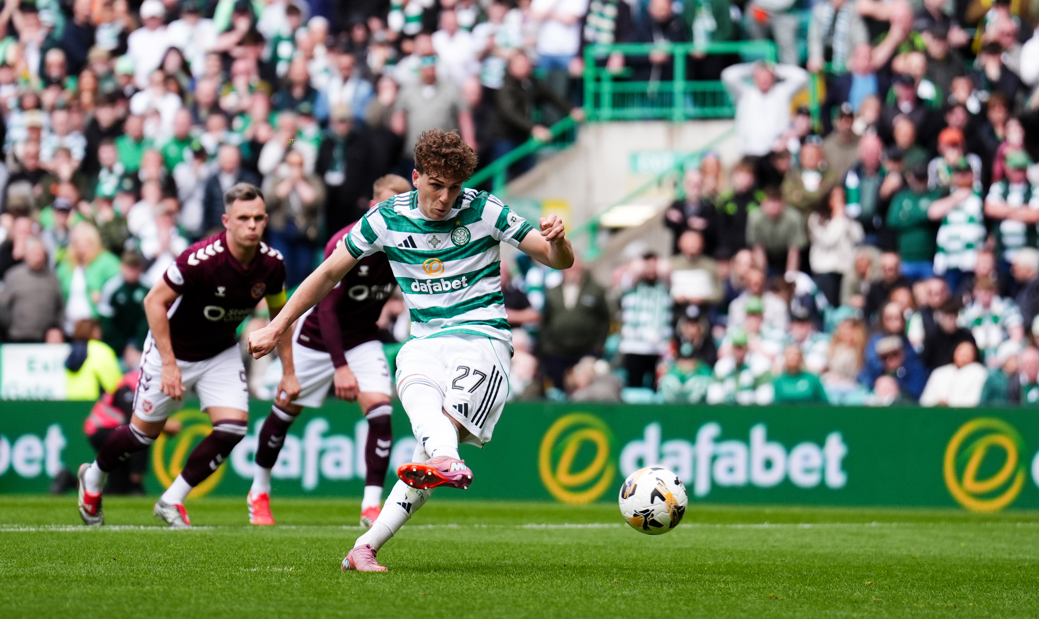 Hearts fans nervous but confident they can win title clash