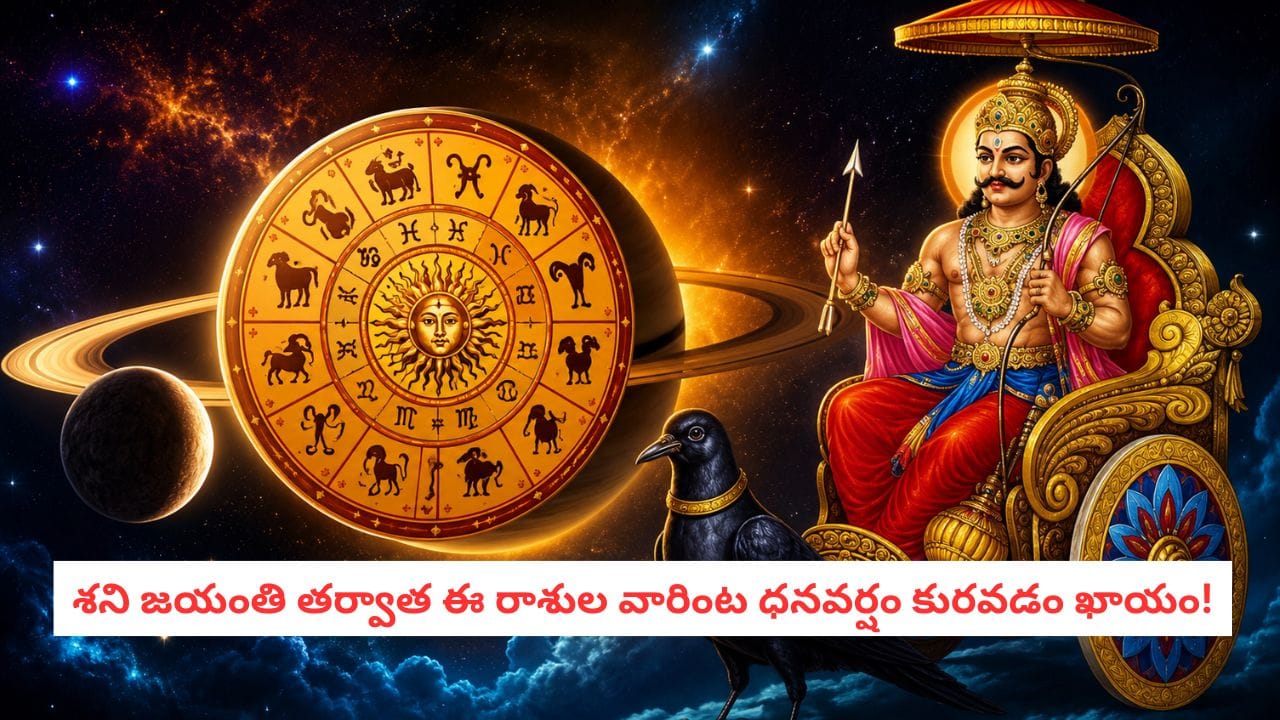 Shani Jayanti: 300 ఏళ్ల తర్వాత అరుదైన యోగం.. శని దేవుడి ఆశీస్సులతో ఈ 4 ...