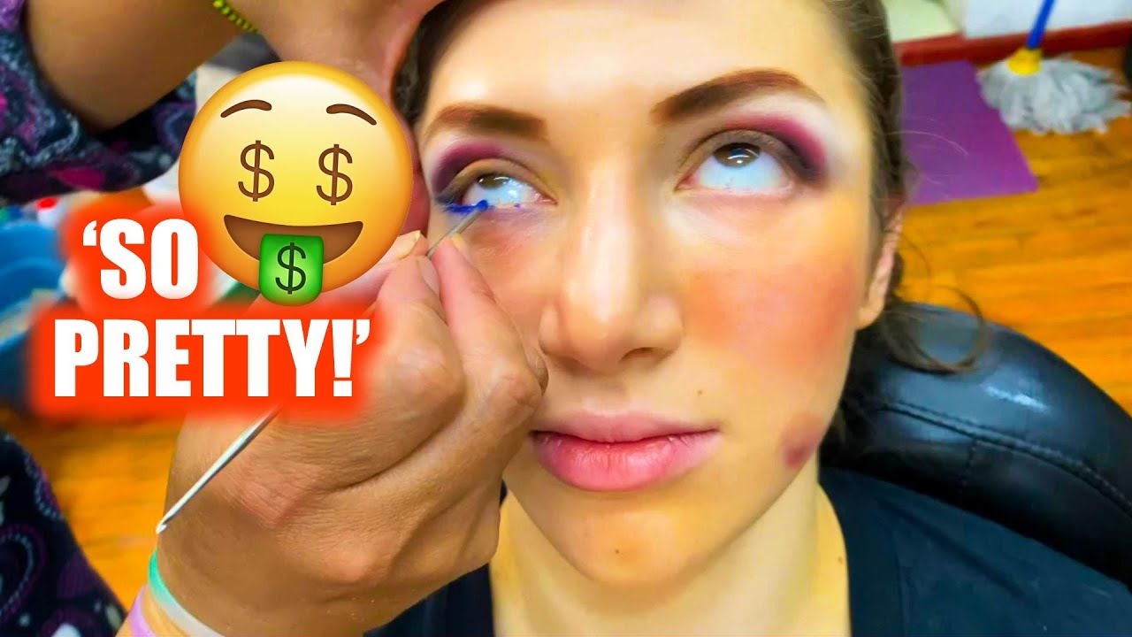 This makeup artist scammed me with compliments