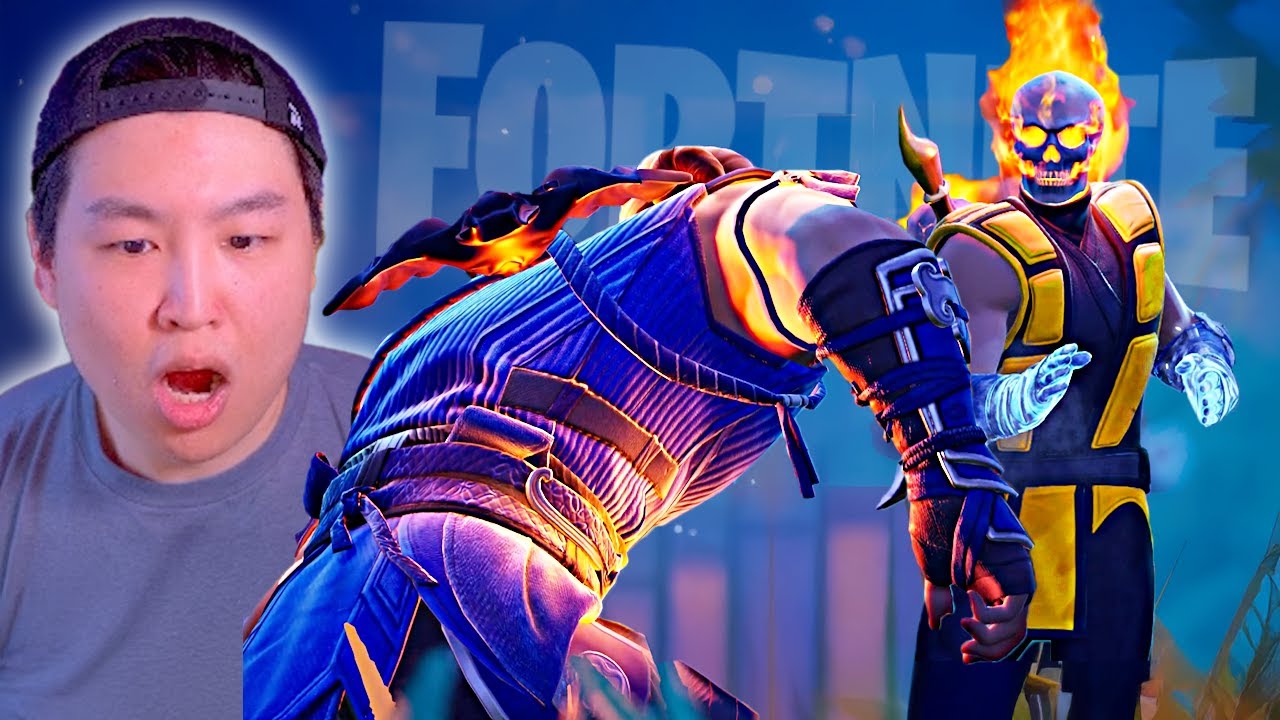 What happened during the first match as Scorpion in Fortnite