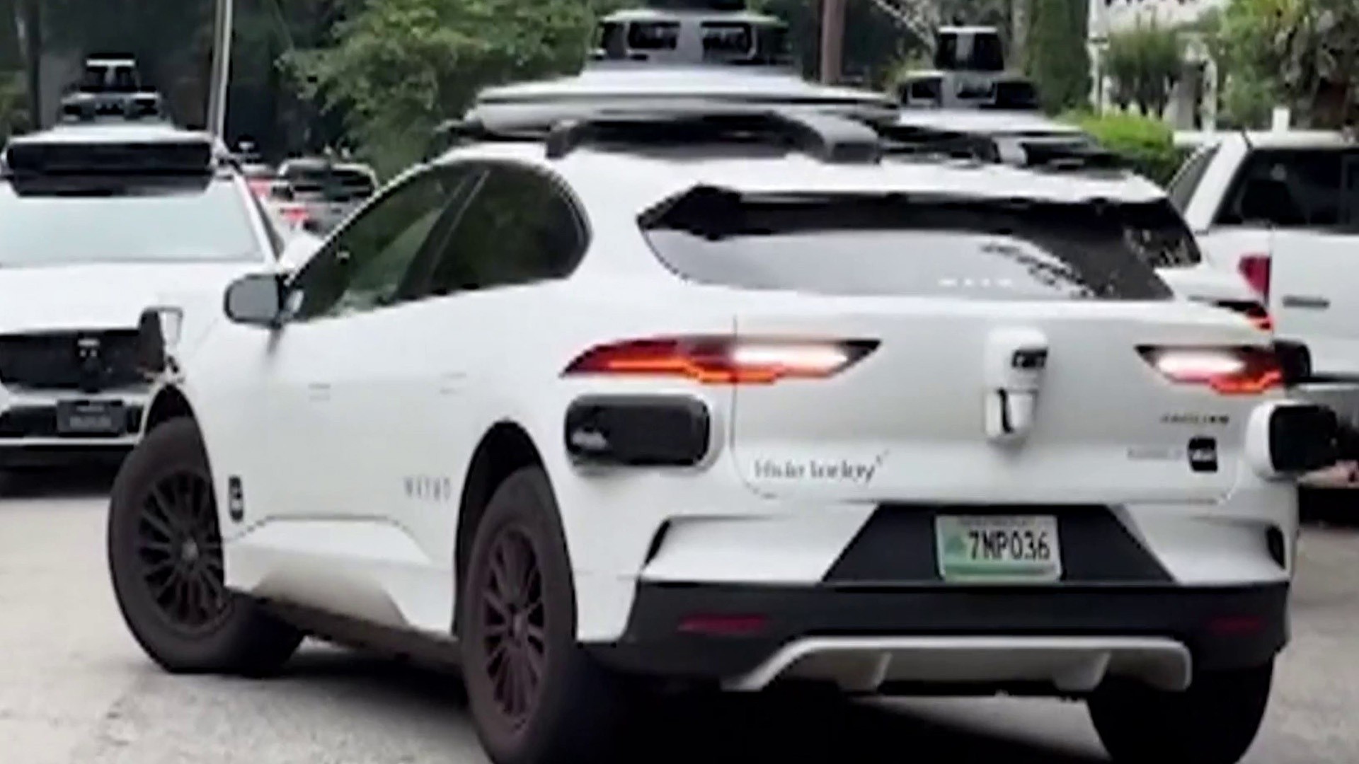Waymo driverless cars become trapped in Atlanta neighborhoods