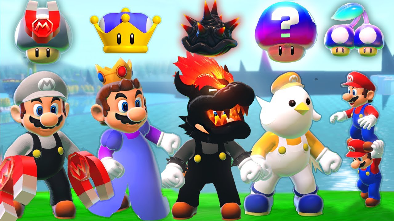 What if Bowser's Fury featured brand new custom power ups