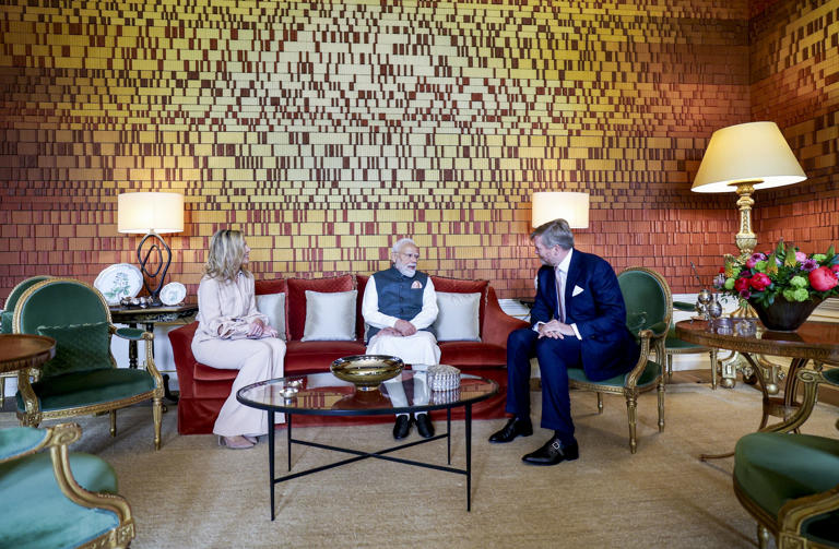 PM Modi meets Dutch royals in Netherlands, discusses cooperation in ...