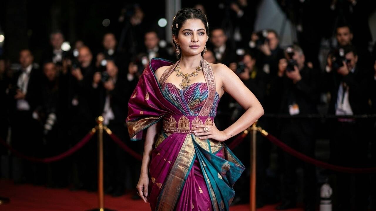 Cannes 2026: Disha Madan presents a modern homage to South Indian artistry