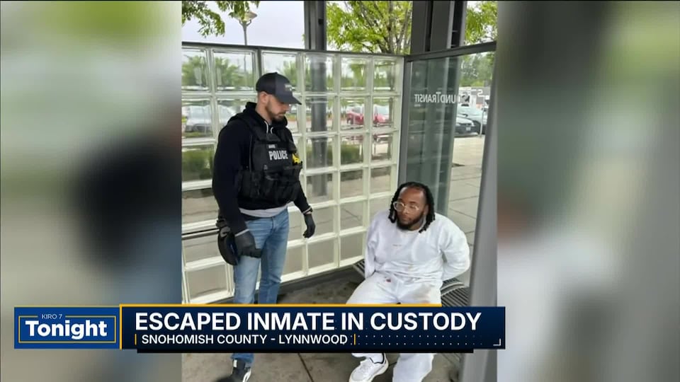 Video: Escaped inmate caught, arrested