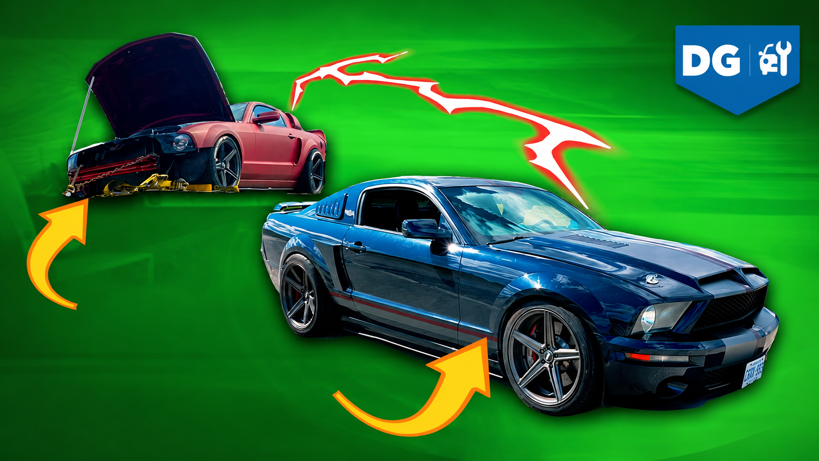 This Mustang went from rust to roar in minutes