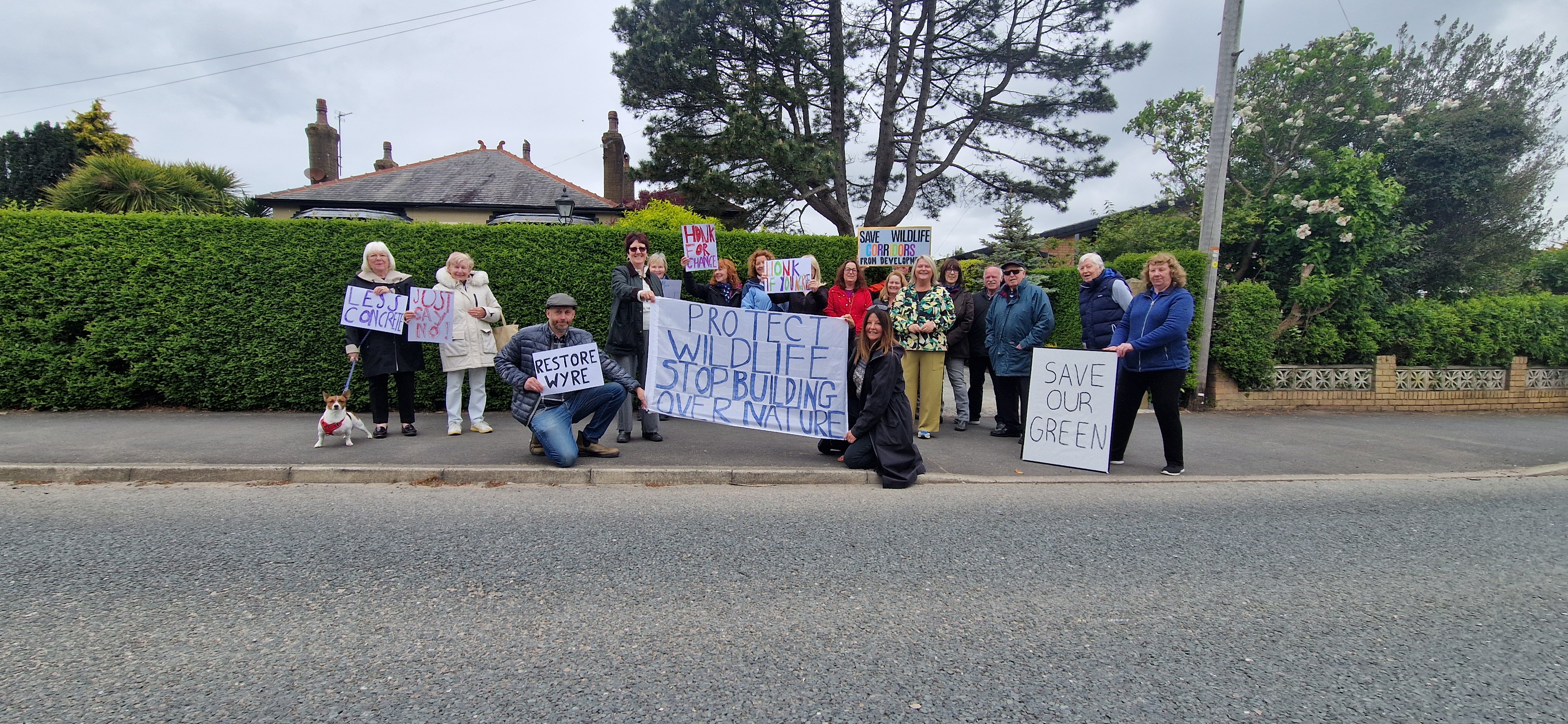 Residents 'will hold weekly protests' to stop new greenbelt housing ...