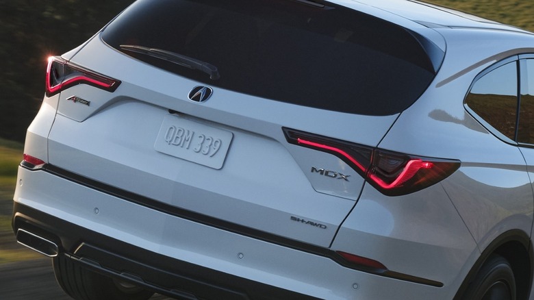 What does MDX stand for on Acura SUVs?
