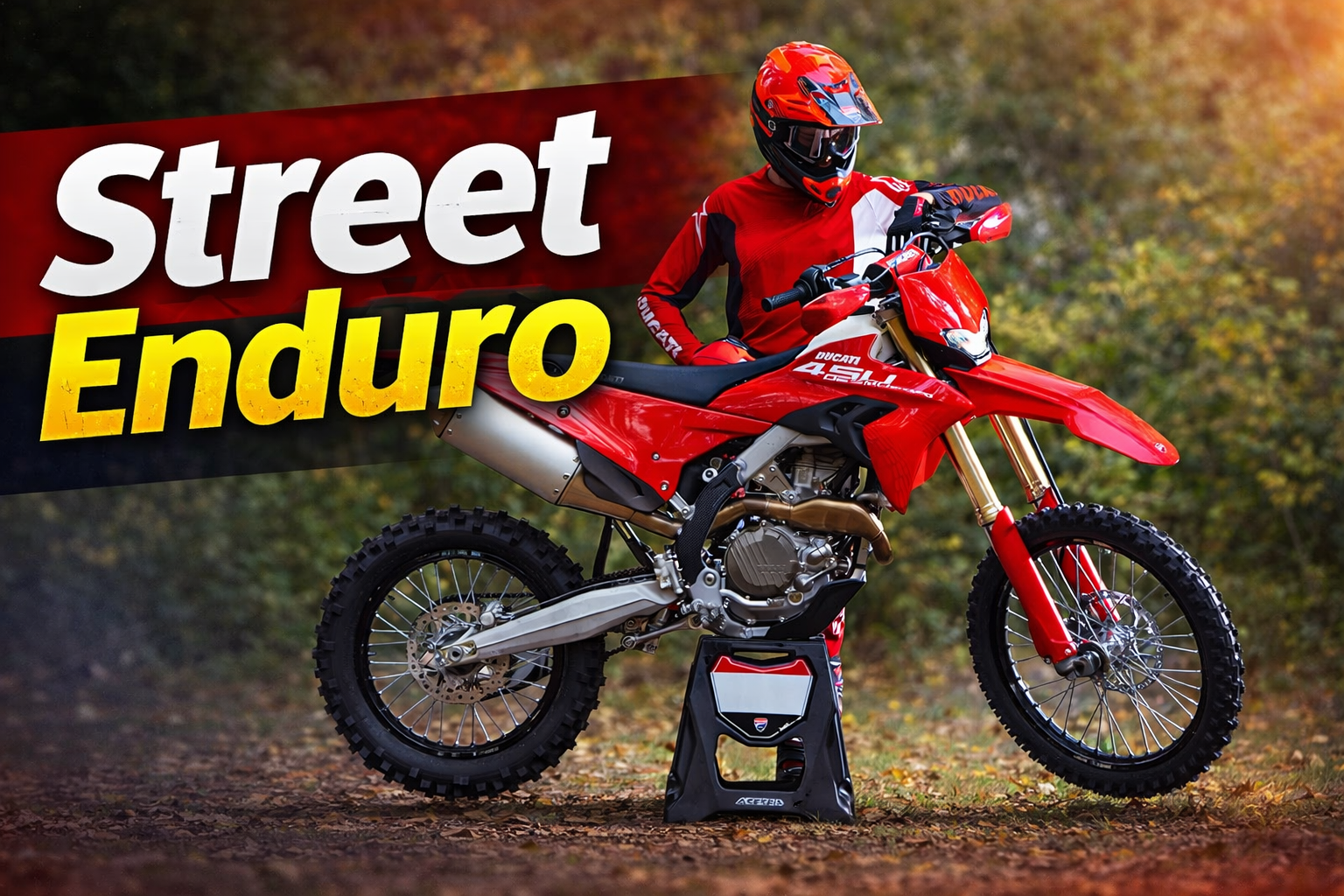 Ducati prepares to reveal street-legal Desmo450 EDS Enduro