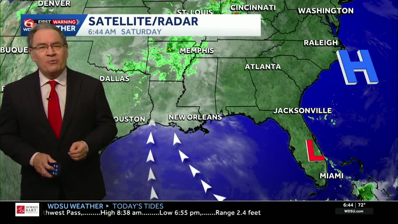 Temperatures and humidity on the rise this weekend