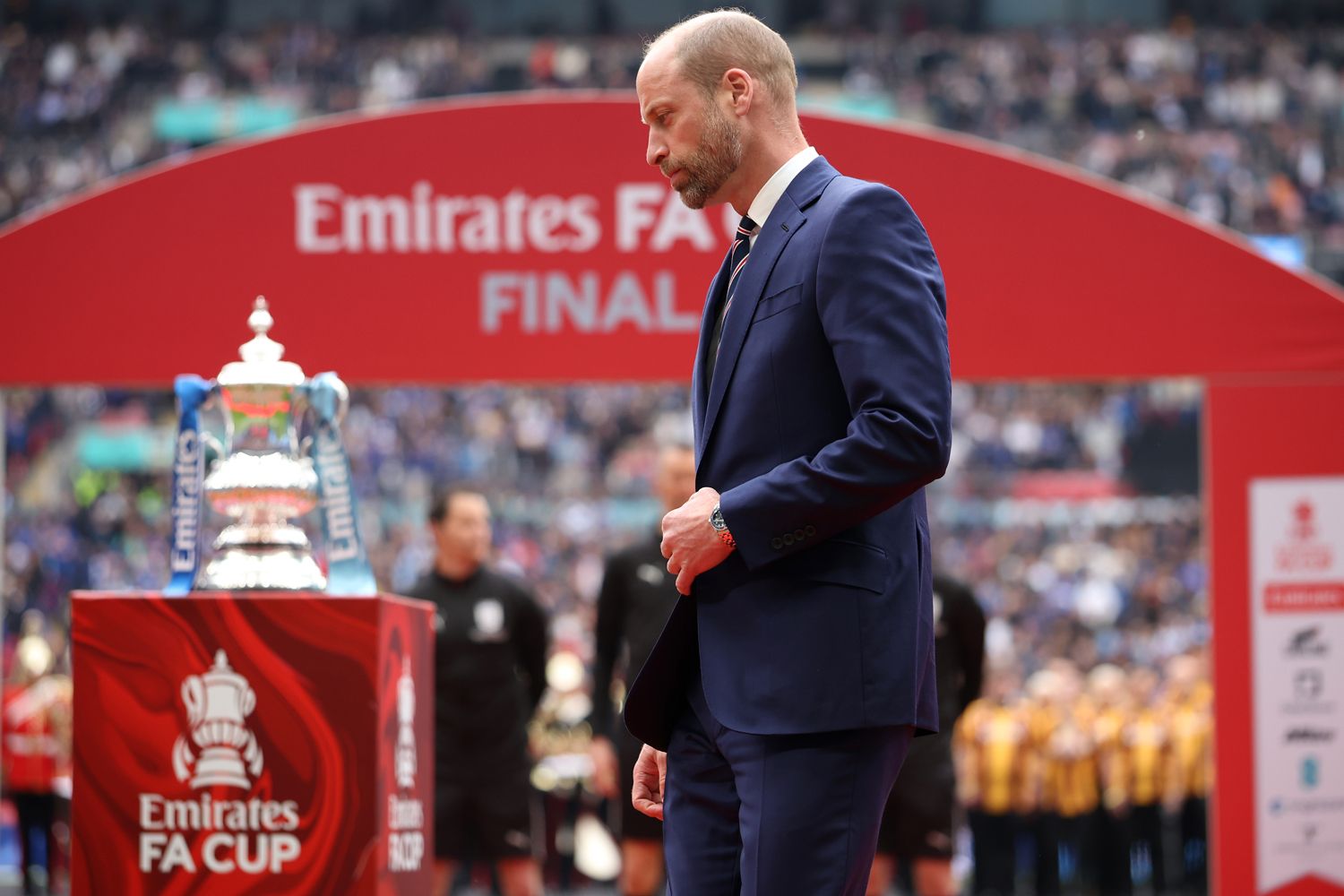 Prince William attends FA Cup final after showing off his soccer fandom ...