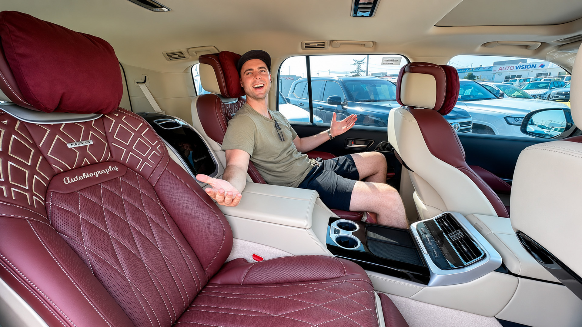 Land Cruiser interior surprises with Rolls Royce comfort