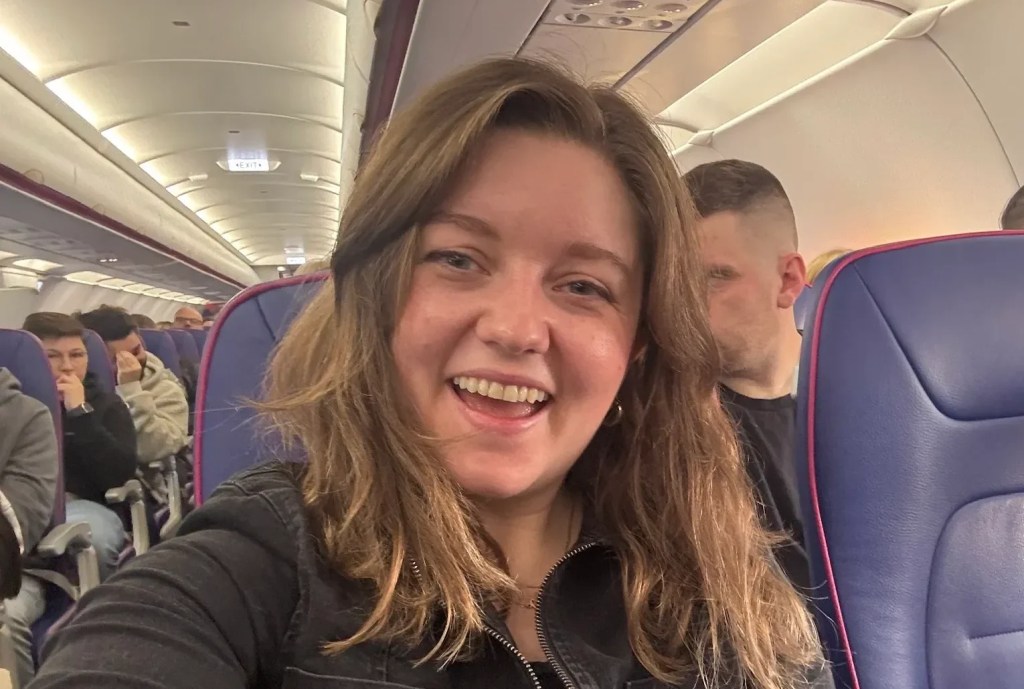 I avoided airplane luggage fees by packing items in my neck pillow