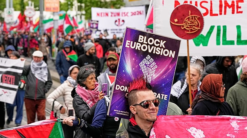 Eurovision final in Vienna overshadowed by protests over Israel’s ...