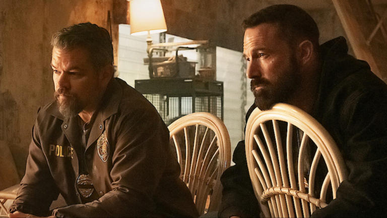 So... they aren't dirty? Ben Affleck and Matt Damon's new hit 'The Rip ...