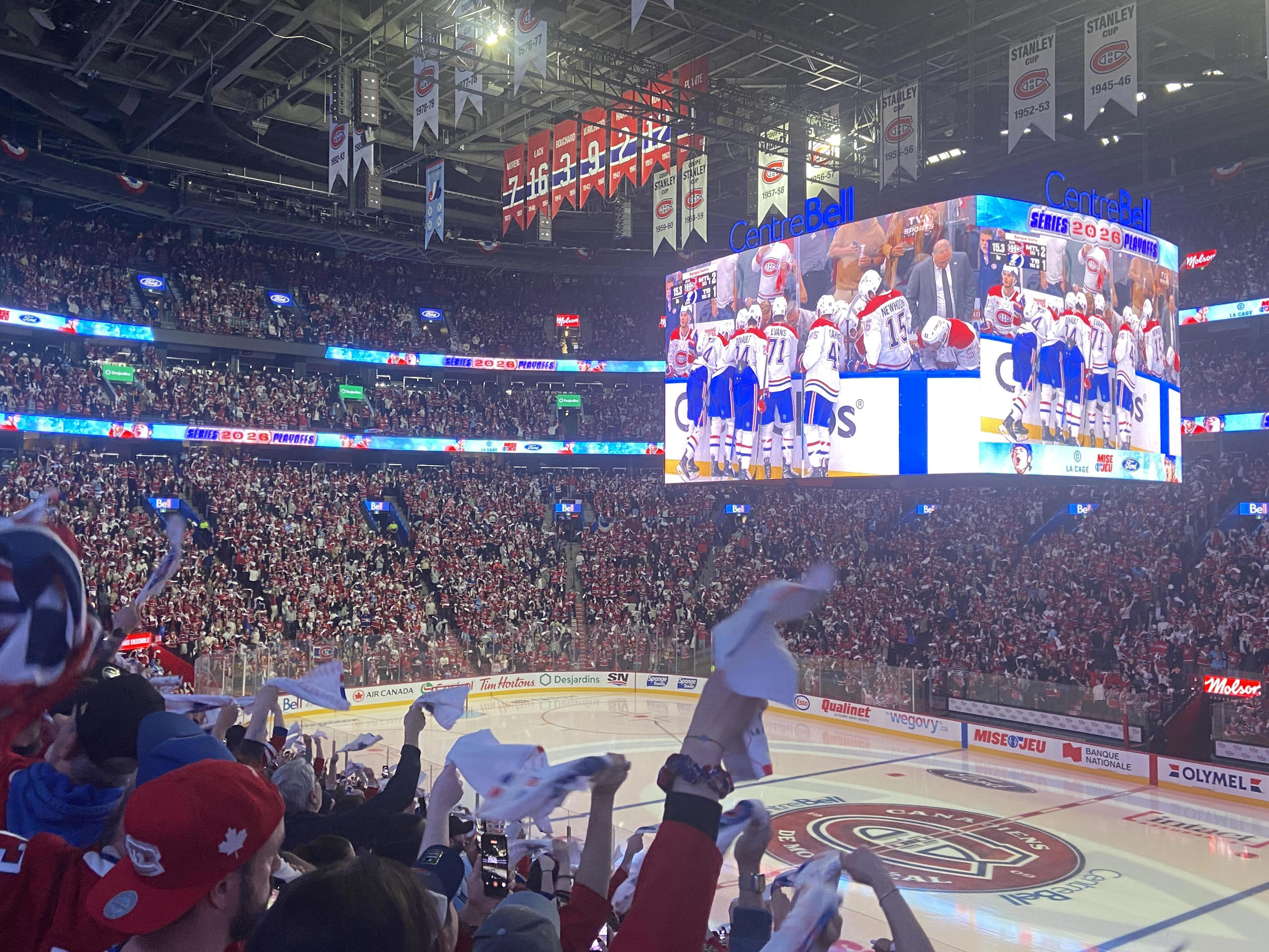 Sixième match du Canadien : des projections publiques aux quatre coins ...
