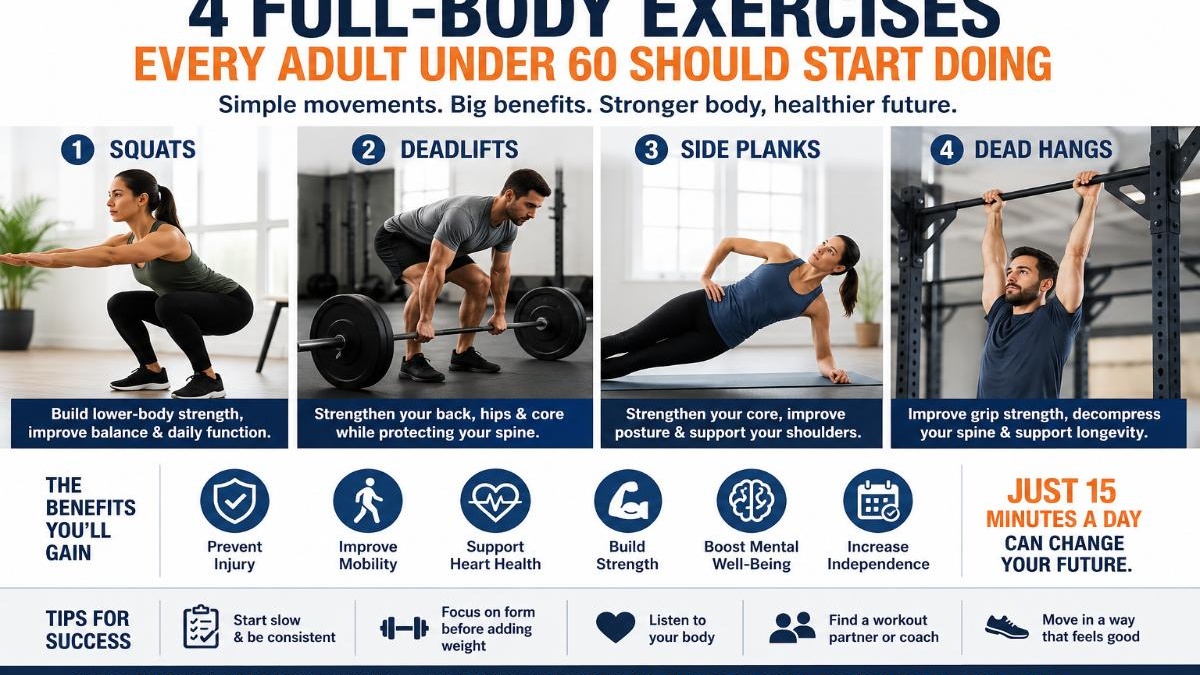 Are you under 60? These 4 full-body exercises could transform your ...