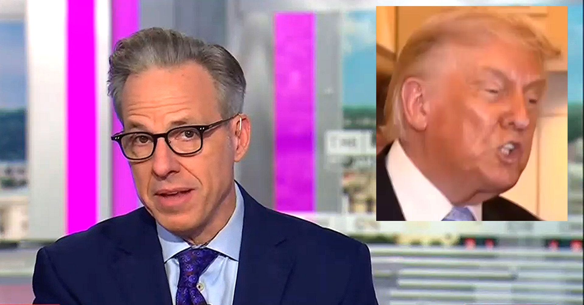 CNN’s Jake Tapper goes off on ‘deranged’ Trump attack on CNN and NY ...