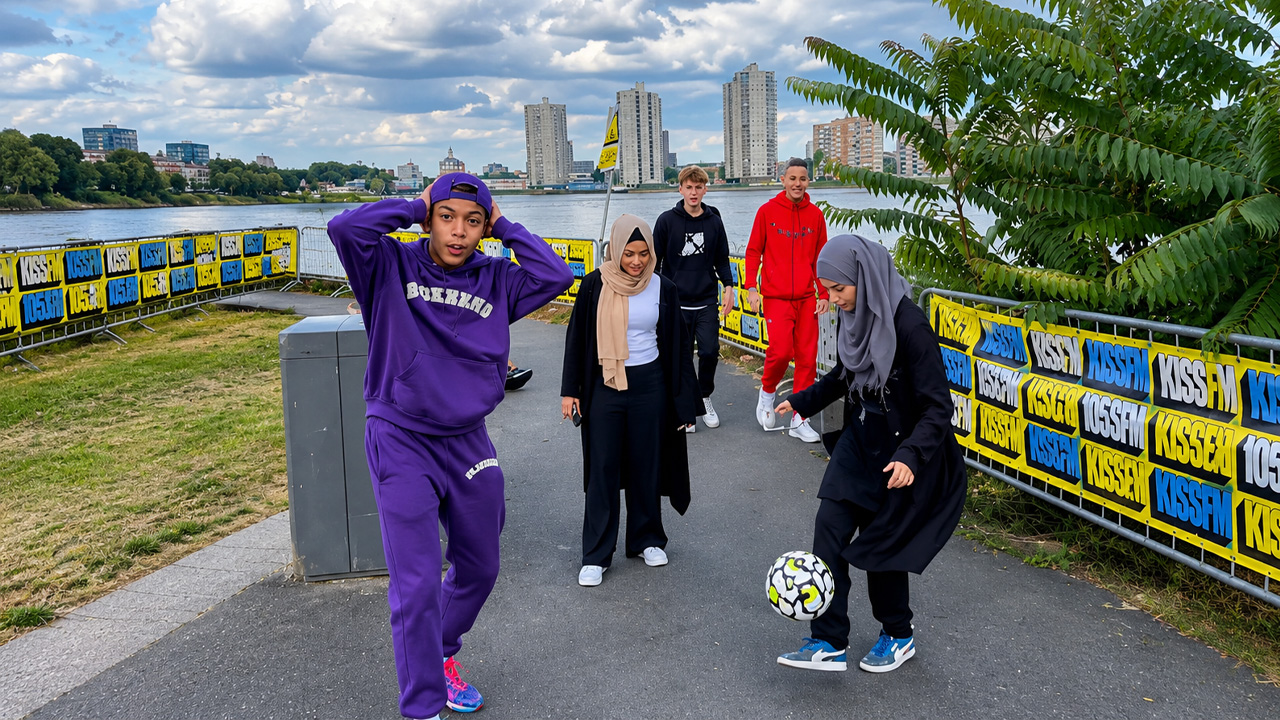Girl Amazing Freestyle And Nutmeg Leaves The Boy Speechless