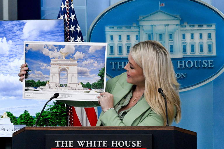 Congress could have to approve Trump’s arch in addition to his ballroom