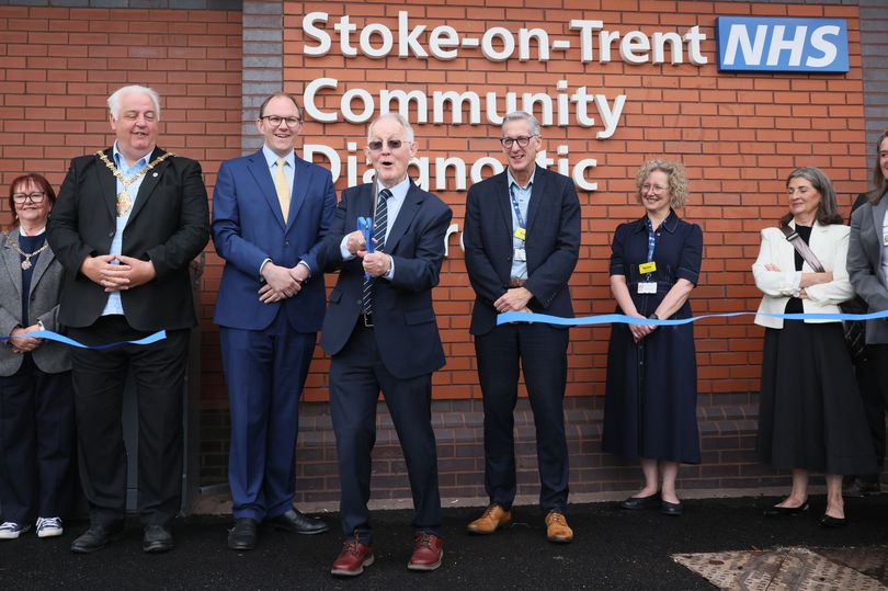 Giant £43m diagnostic centre gets official opening in old Hanley ...