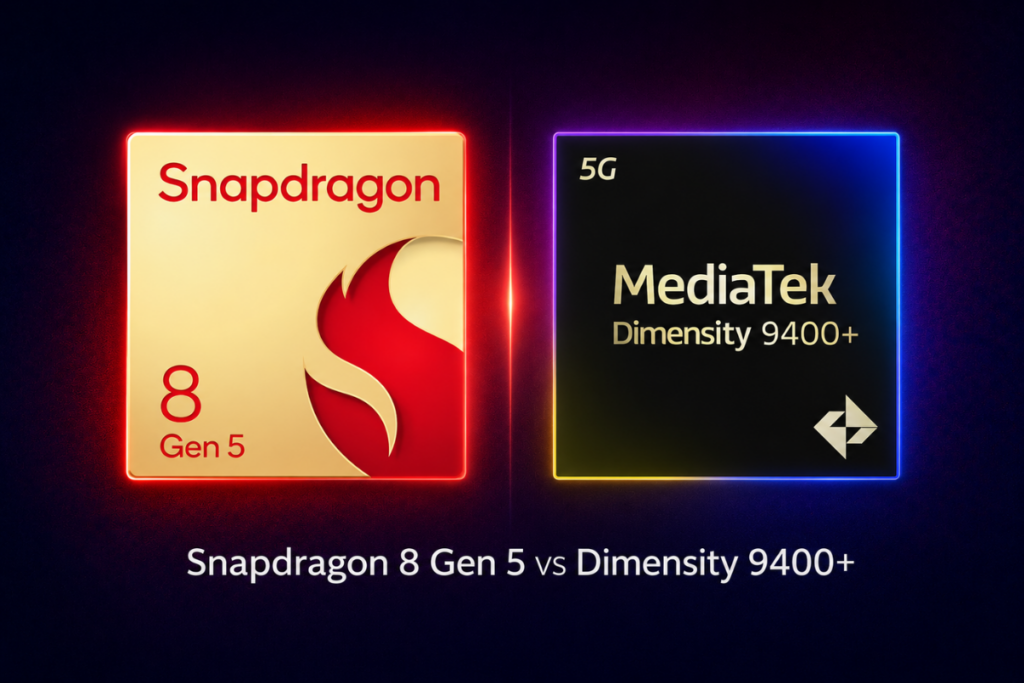 Snapdragon 8 Gen 5 vs Dimensity 9400 Plus: Benchmark score, spec sheet ...