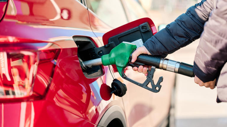 Your car's fuel filler neck has holes at the top for a reason