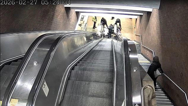 Dad-of-two died after getting trapped in Boston subway escalator as a ...