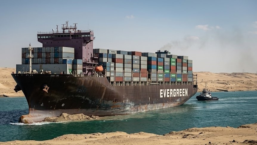 One ship got stuck in the Suez Canal - then global trade started collapsing