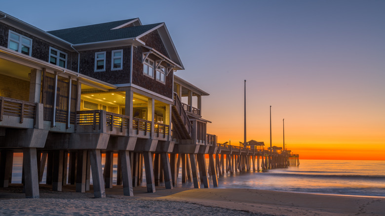 This scenic North Carolina pier has prime fishing