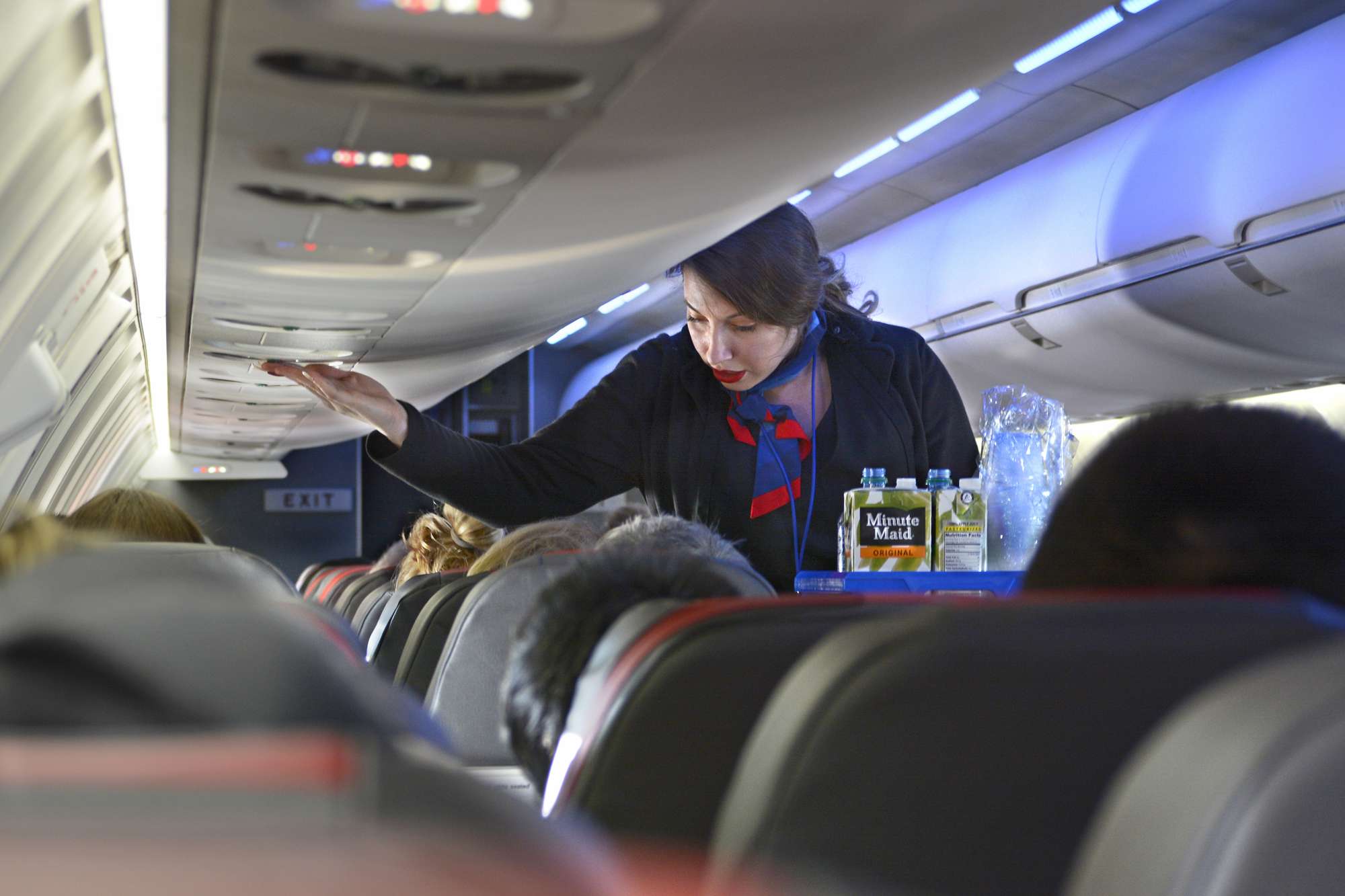 This is what flight attendants really think when you press the call button