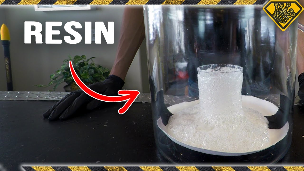 How to achieve perfect resin casting results in a vacuum