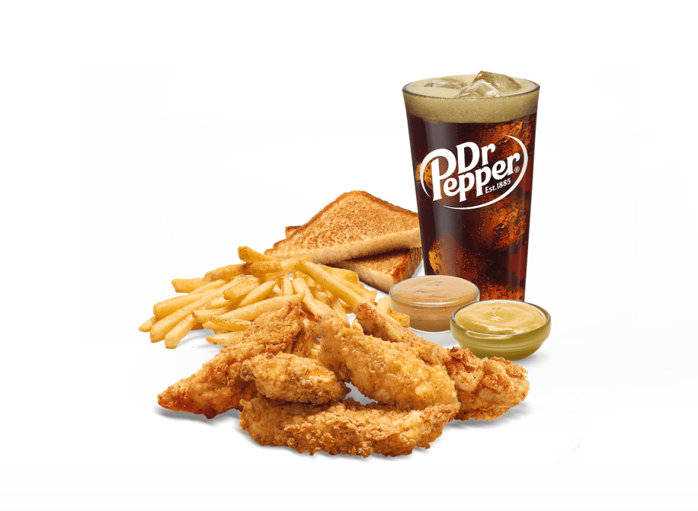5 chain restaurants with chicken tenders made fresh, not frozen