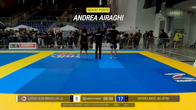 Gabriel Ivan Hernandez Santos vs Andrea Airagh 2026 UIJJ Italian BJJ Open